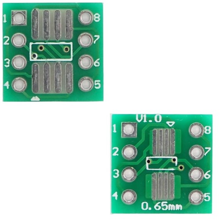 Set 2x PCB adapter, SE, SOP8 SSOP8 TSSOP8, 65mm - eMAG.ro