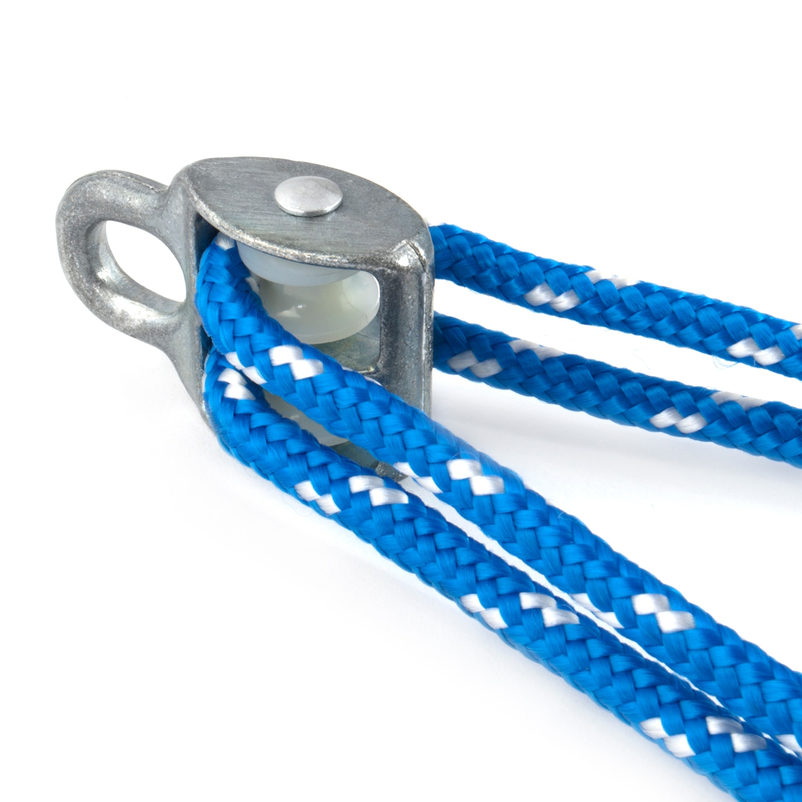 Scripete pentru sfoara dubla, DQPP, Nylon/Zinc, Argintiu - eMAG.ro