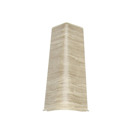 Colt exterior plinta, PVC, 75mm, Stejar - eMAG.ro