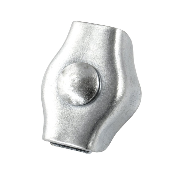 Set 10 cleme de fixare pentru cabluri, DQPP, Otel galvanizat, 4 mm, 20 ...