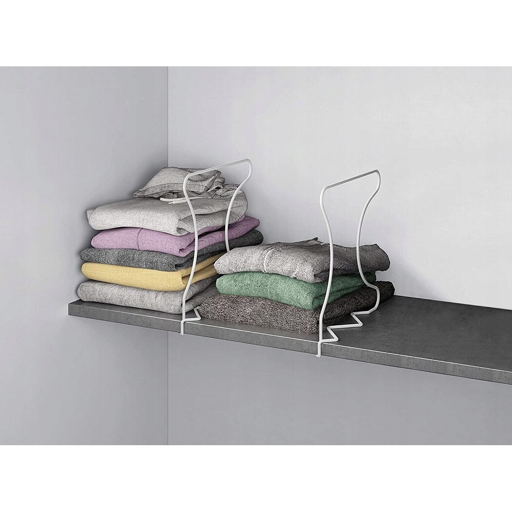 Set 2 separatoare pentru dulap Metaltex, Separator de compartiment de ...