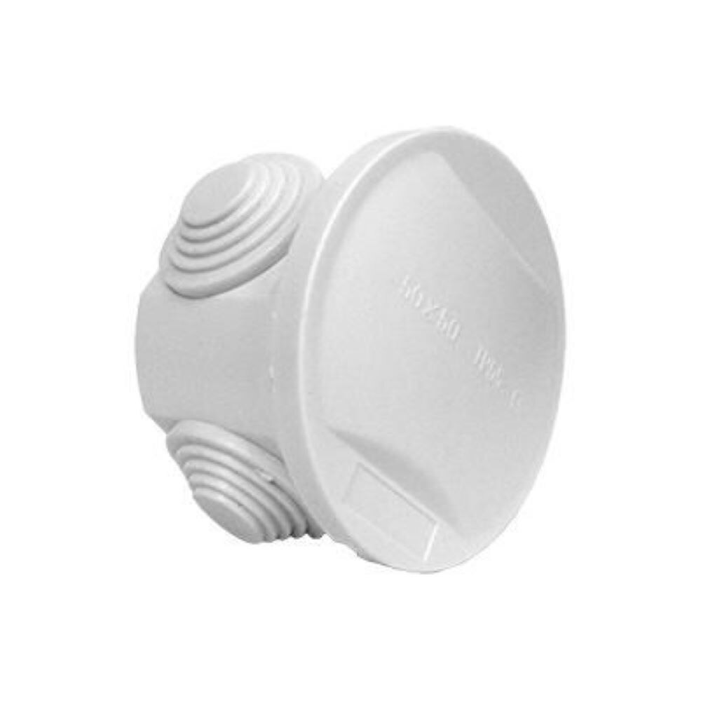 Doza aparenta rotunda, cu presetupe, Mentavill, 50x50, IP65, gri - eMAG.ro