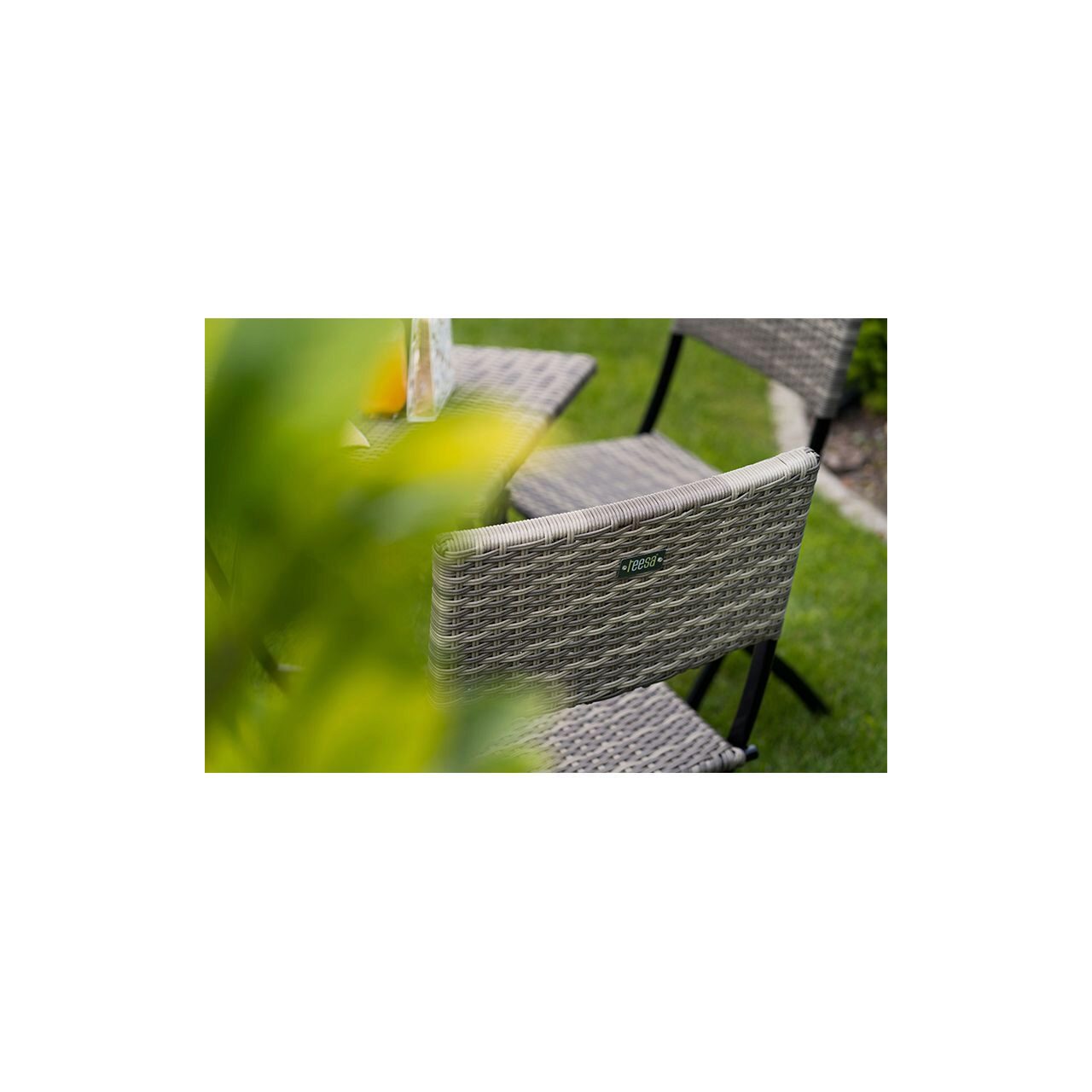 Set masa cu 2 scaune pliabile pentru terasa sau balcon, max 120 kg ...