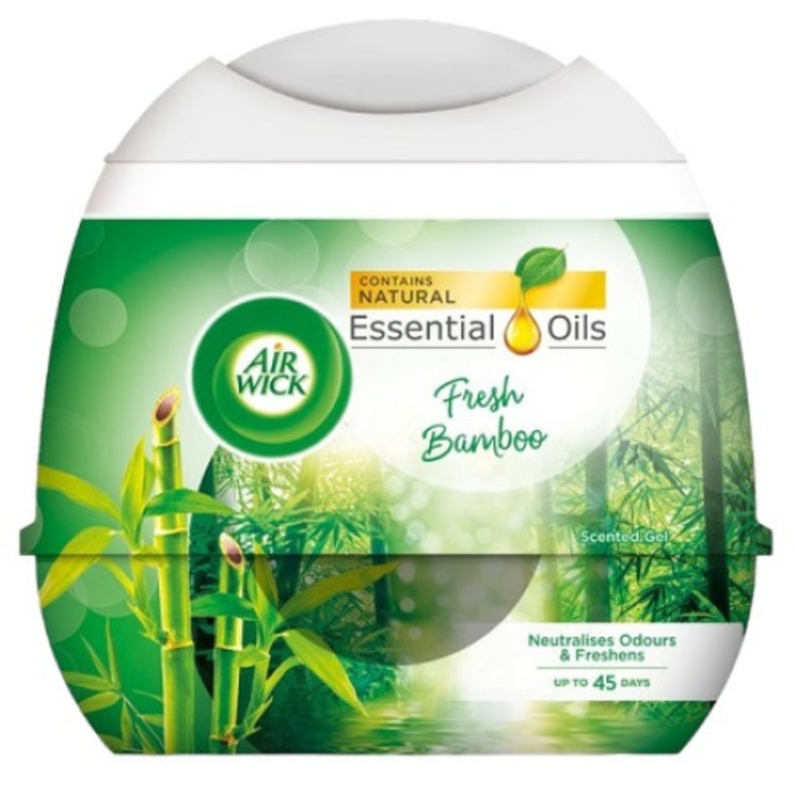Odorizant de camera gel, Air WickFresh Bamboo, 180 g - eMAG.ro