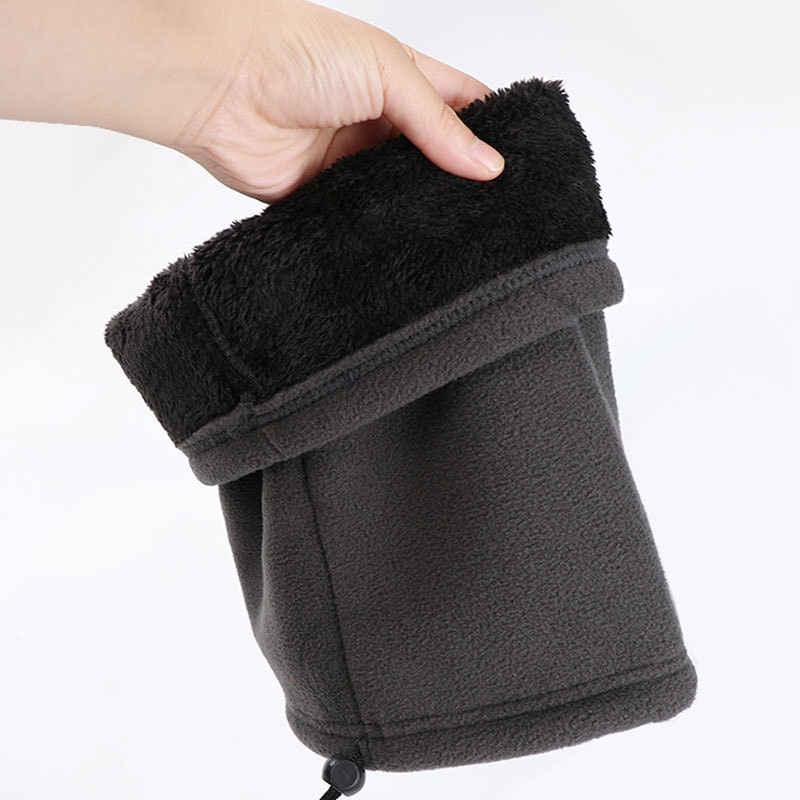 Fular, Aisdelu®, Polar fleece, Unisex, Protectie anti-frig, Rezistente ...
