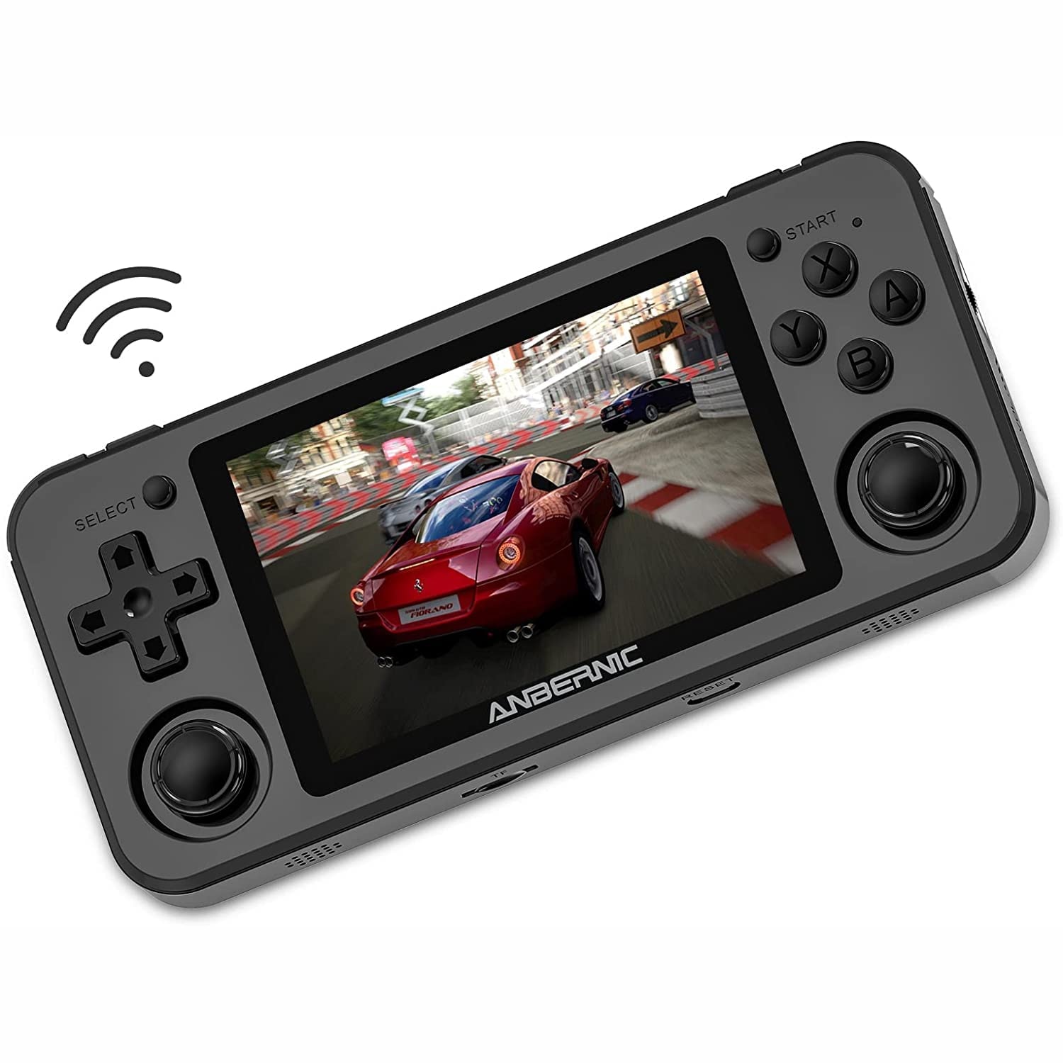 Игрова конзола ANBERNIC RG351P, черен цвят, преносима, поддръжка на 22 ...