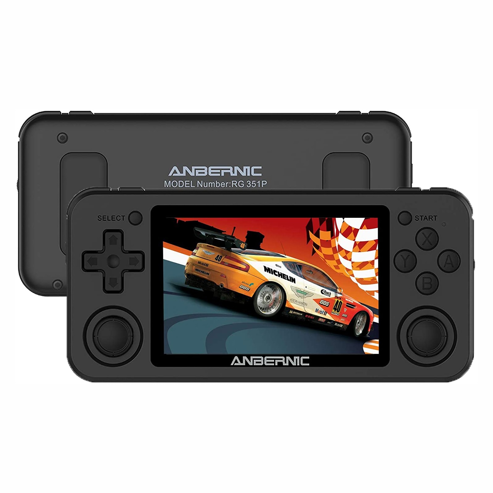 Игрова конзола ANBERNIC RG351P, черен цвят, преносима, поддръжка на 22 ...