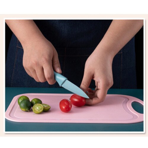 Set Cutite 7 Piese Colorate, Super Ascutite, Tocator Legume, Multicolor ...