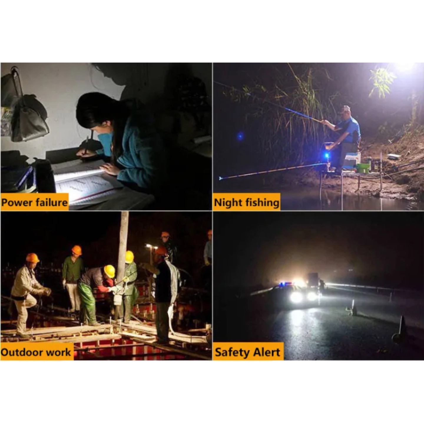 Bec LED 40W Reincarcabil USB, pentru cort, pescuit, camping ...