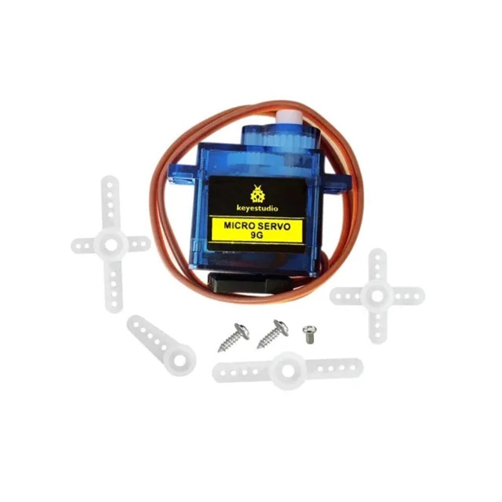 Motor Servo SG90 9G Mini, Keyestudio, 90°, Conector PH2.45, 5V, PWM ...