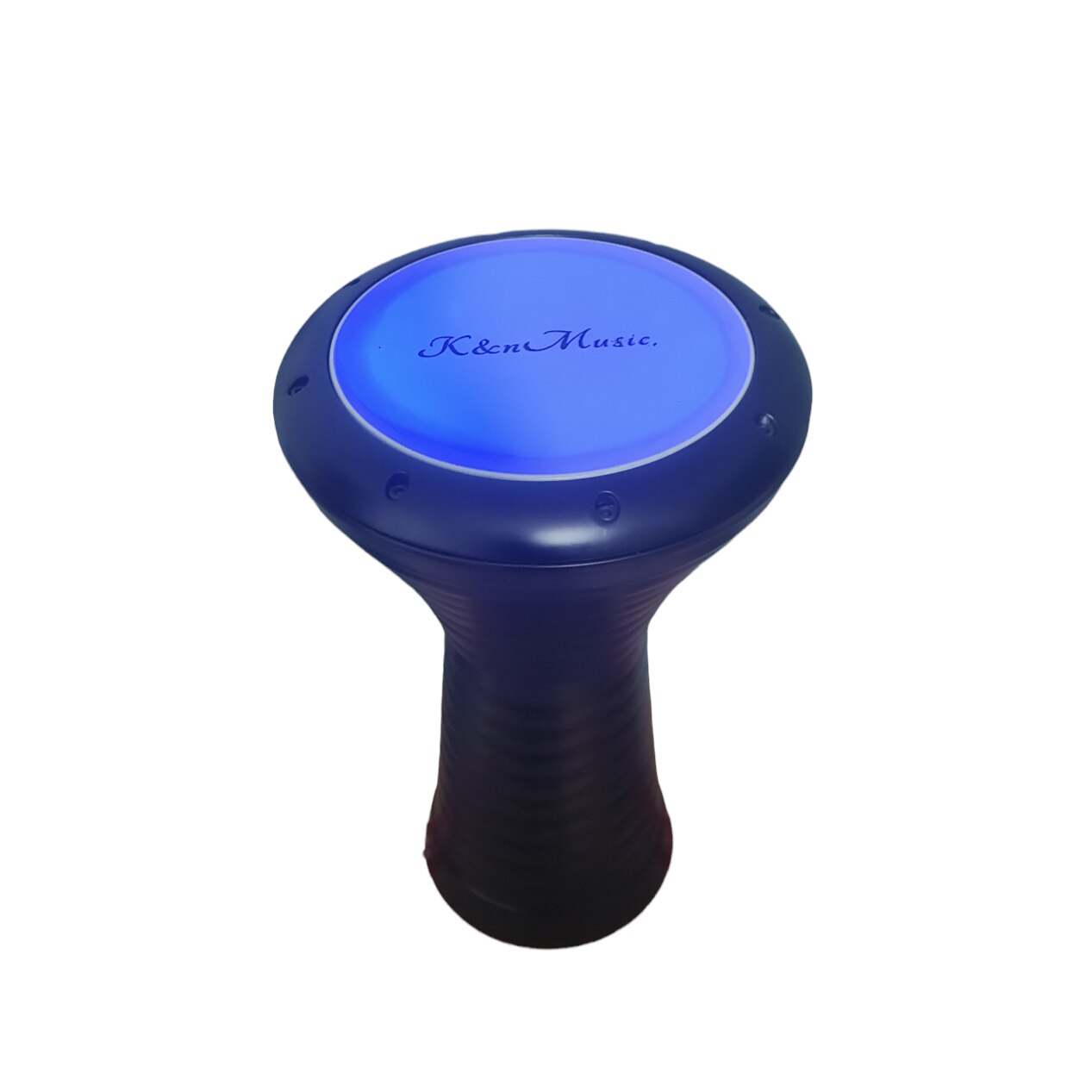 Tarabana Darbouka Toba Negru Dungi cu telecomenzi Led Lumina Inaltime ...