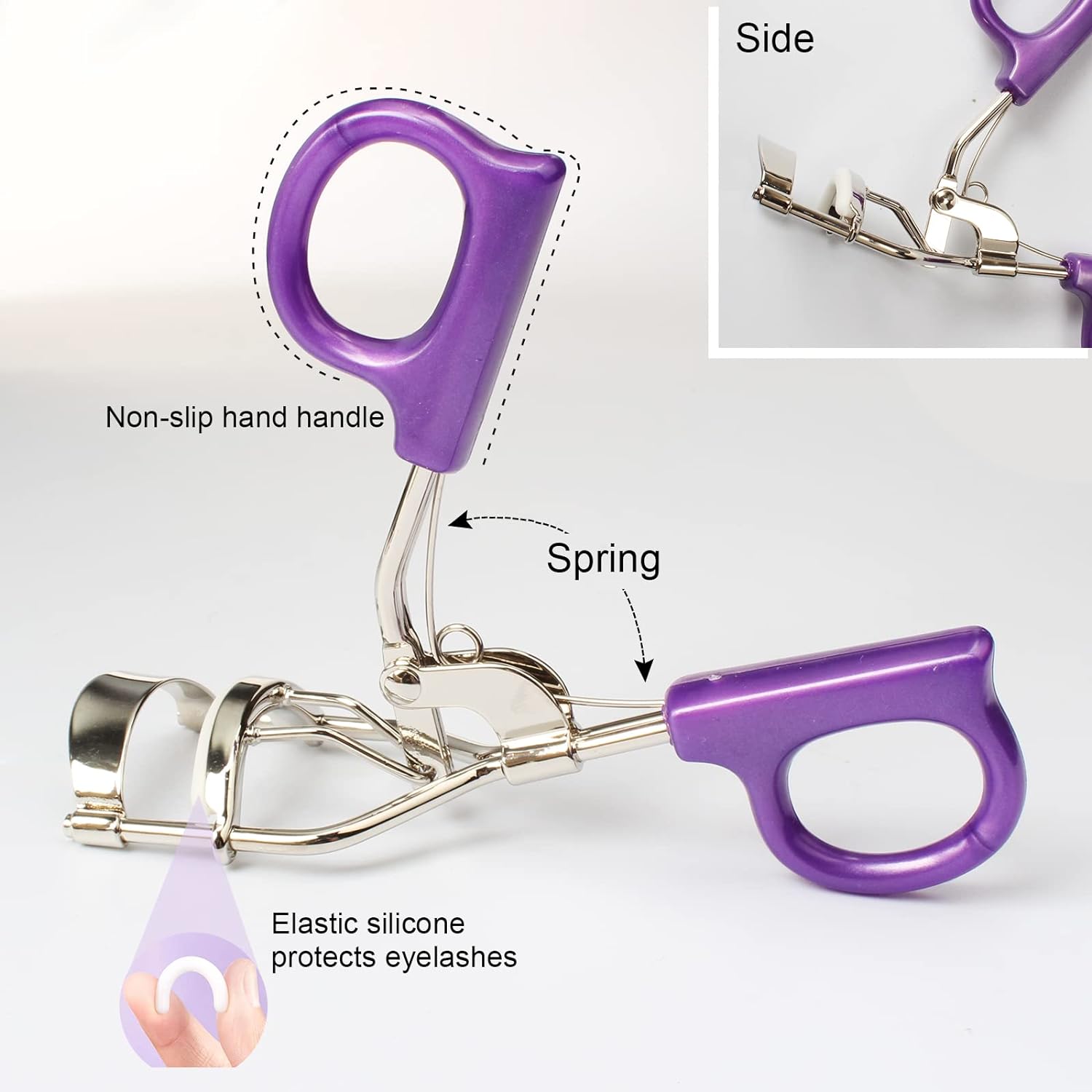Ondulator pentru gene, Sunmostar, Violet - eMAG.ro