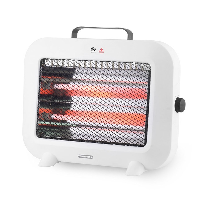 Печка кварцова Termomax TR8Q, 800W, бял - eMAG.bg