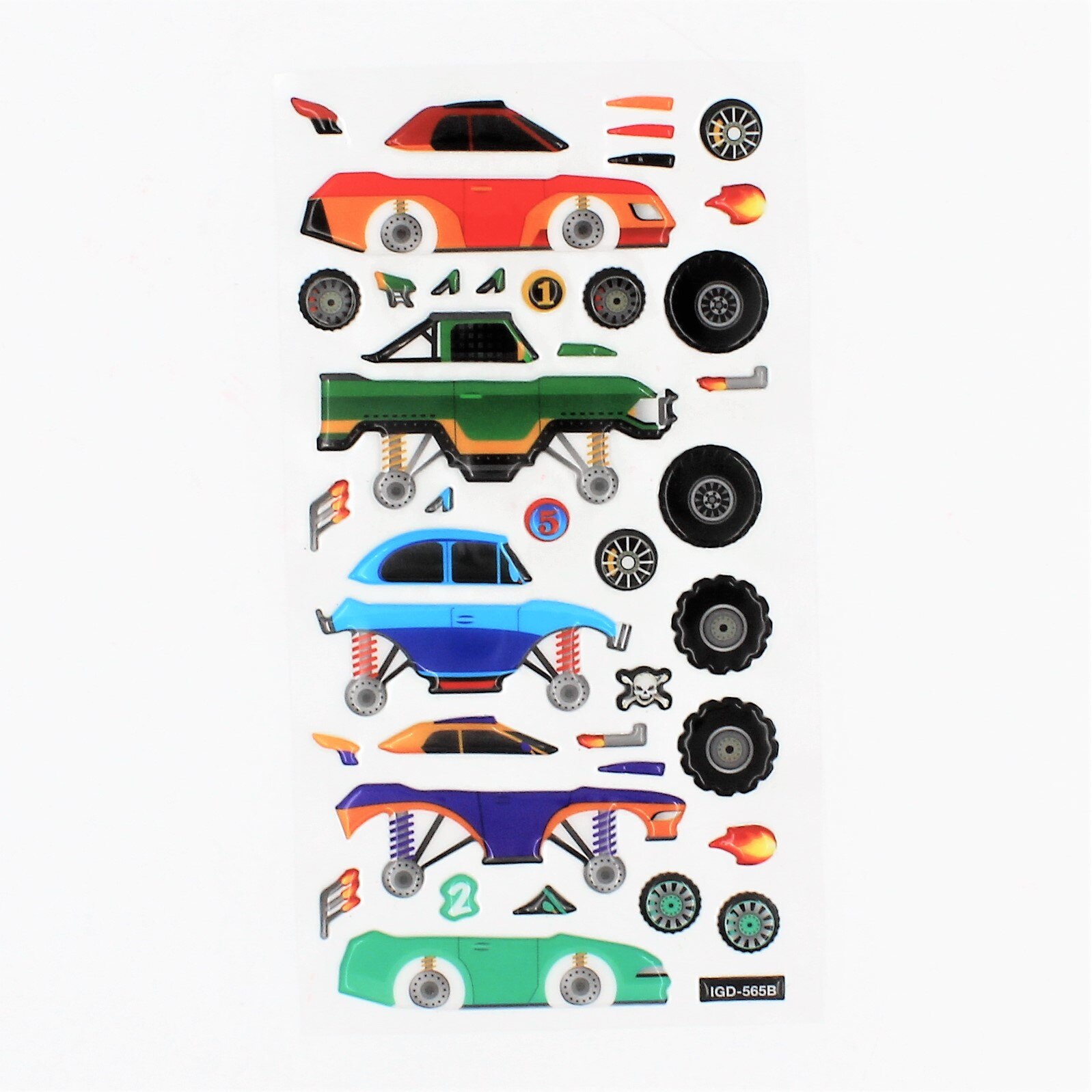 Set stickere Build a car 41 bucati - eMAG.ro