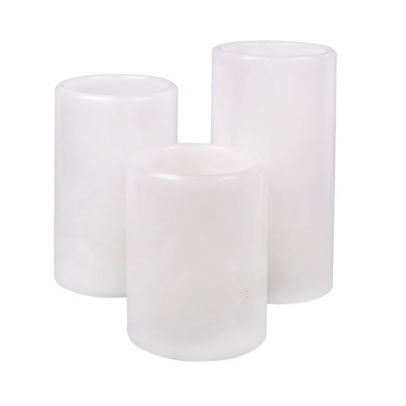 Set 3 Lumanari decorative LED cu telecomanda, ATU-089870 - eMAG.ro