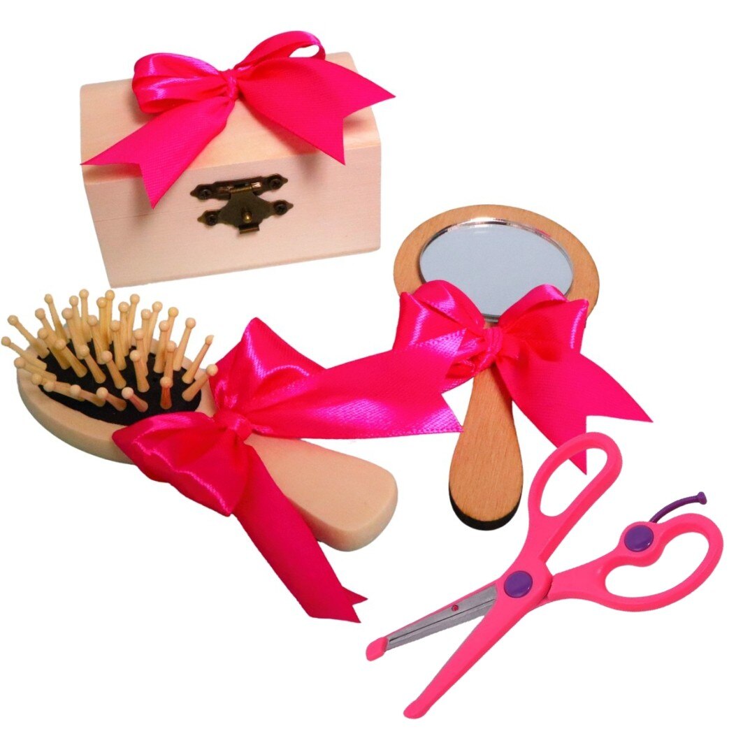 Set Mot, Baby Ricky, 5 Piese, Lemn, Roz, 20x30cm, SMD071 - eMAG.ro