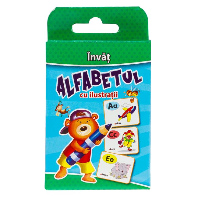 Cartonase Educative cu Literele Alfabetului - eMAG.ro