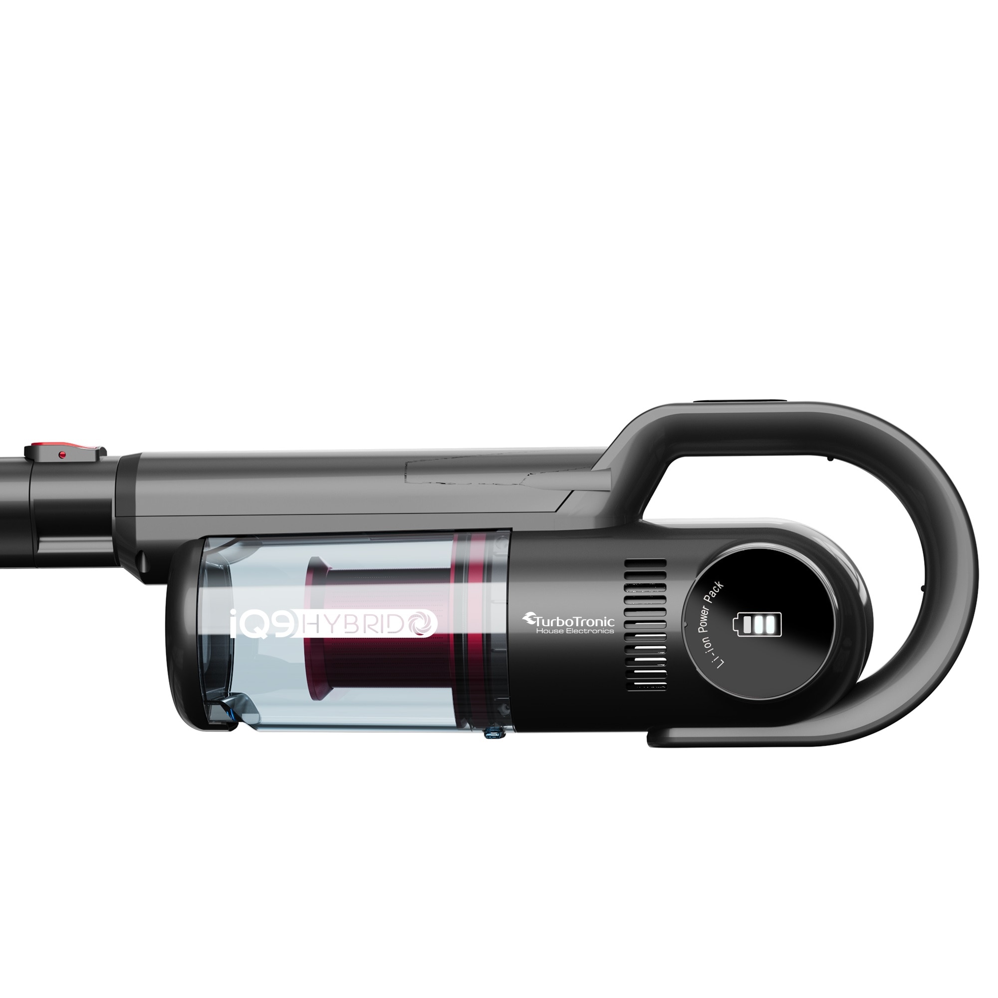 Преносима прахосмукачка 2в1 TurboTronic iQ9 HYBRID Ultra-Light Stick, 0 ...