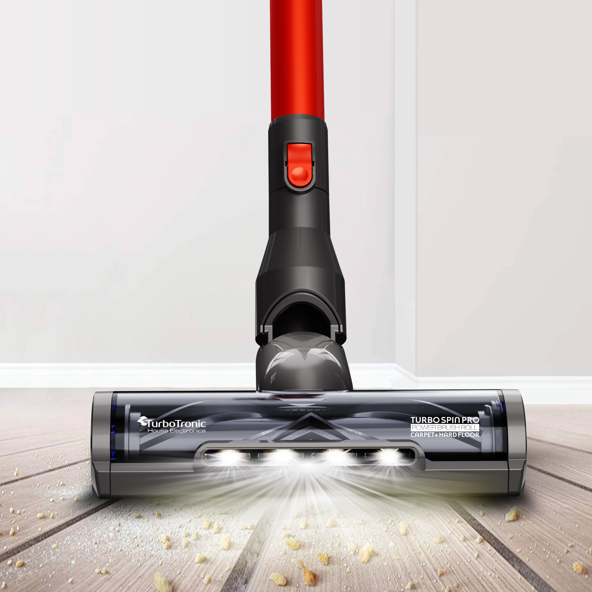 Aspirator portabil 2in1 TurboTronic iQ9 HYBRID Ultra-Light Stick, 0, 9l ...