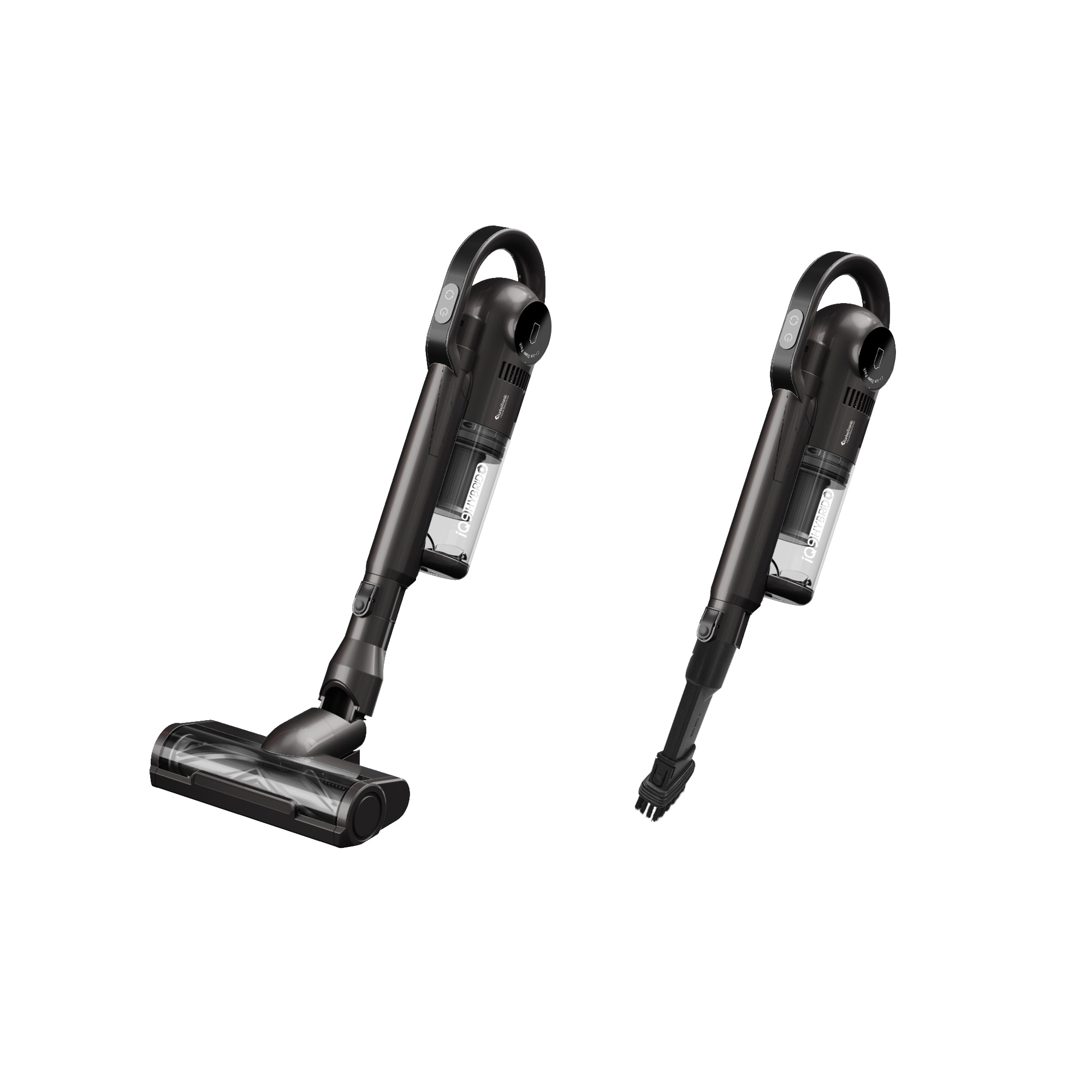 Hordozható porszívó 2 az 1-ben TurboTronic iQ9 HYBRID Ultra-Light Stick ...