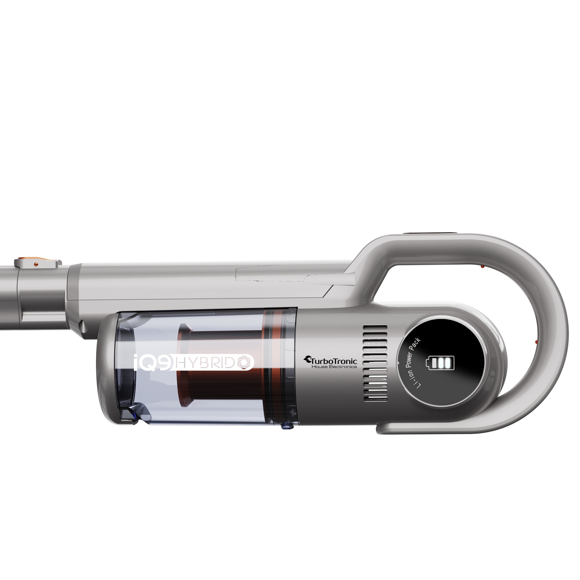 Преносима прахосмукачка 2в1 TurboTronic iQ9 HYBRID Ultra-Light Stick, 0 ...