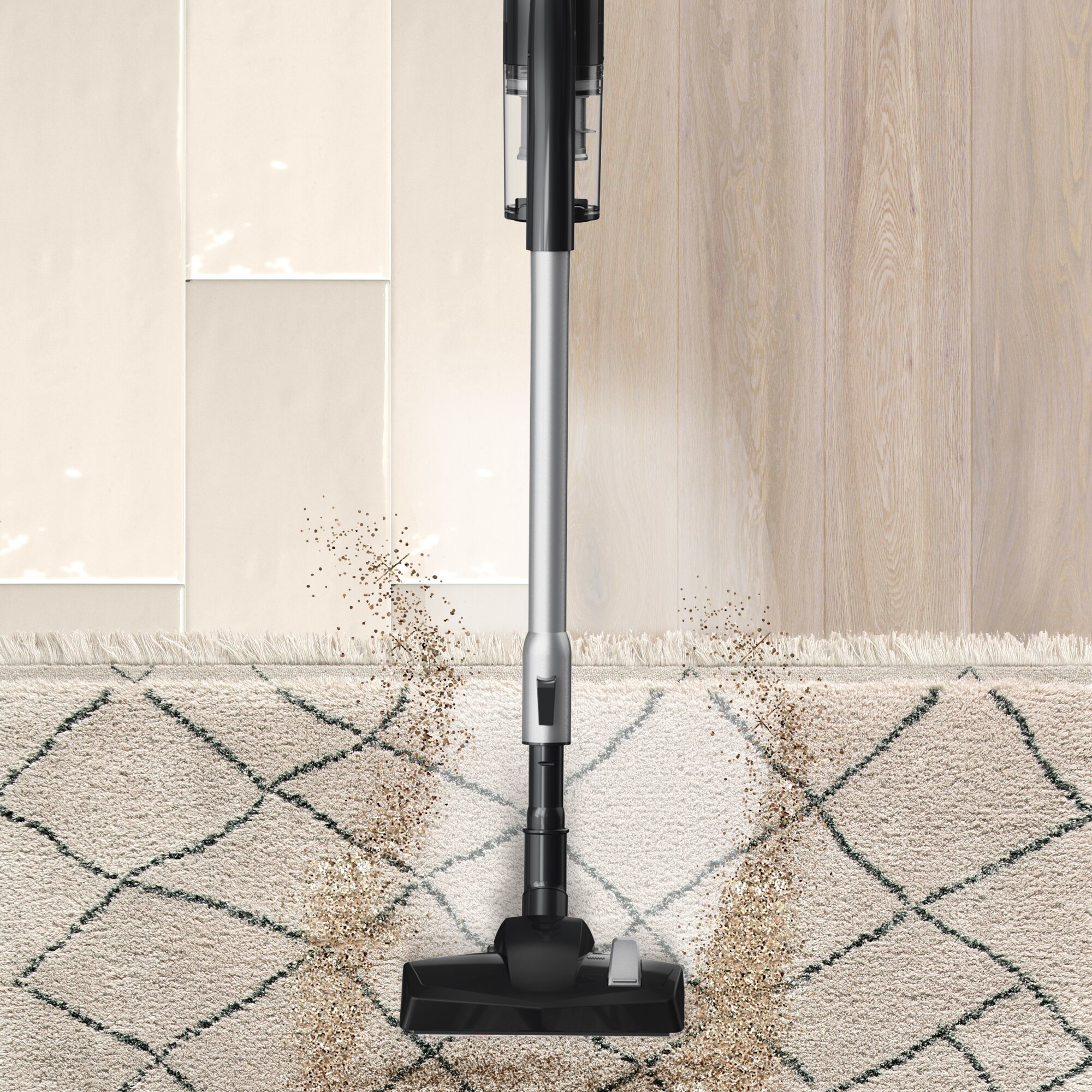 Вертикална прахосмукачка Ultra Turbo stick TurboTronic 2в1 TT-MF8, 0.7 ...