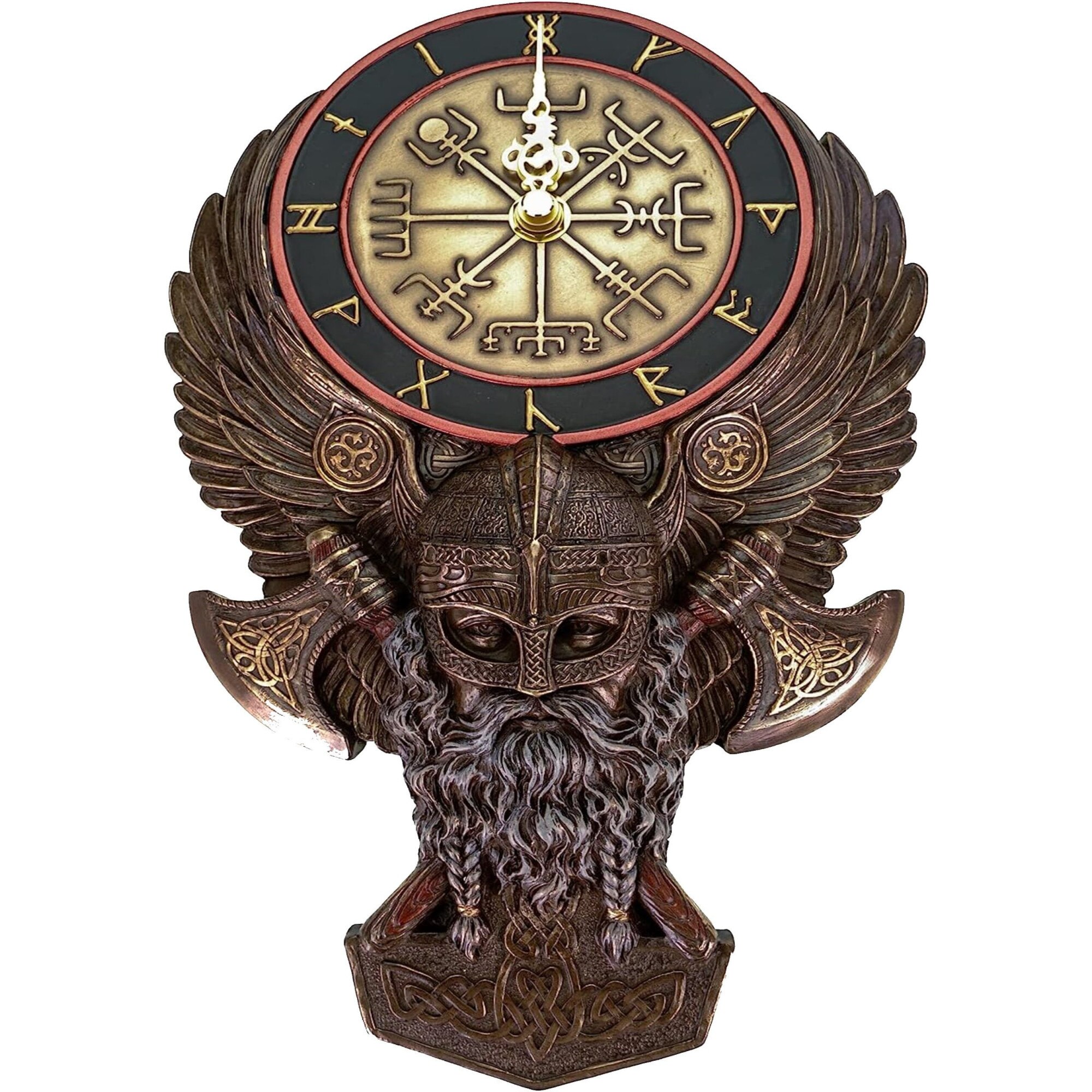 Ceas, Nordic Viking, Rasina acoperita cu bronz, 1 kg, WU77766A4 - eMAG.ro