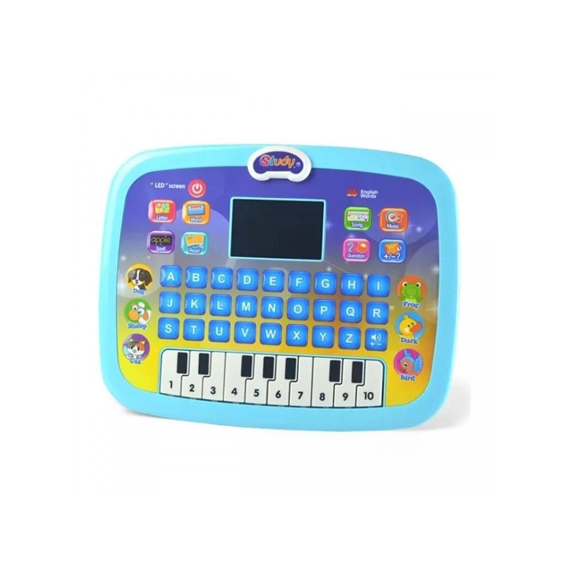 Tableta AliBibi Invatam limba engleza, albastra - eMAG.ro