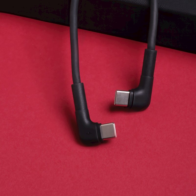 Cablu pentru telefon, incarcare rapida, unghi de 90, USB-C PD, 1m ...