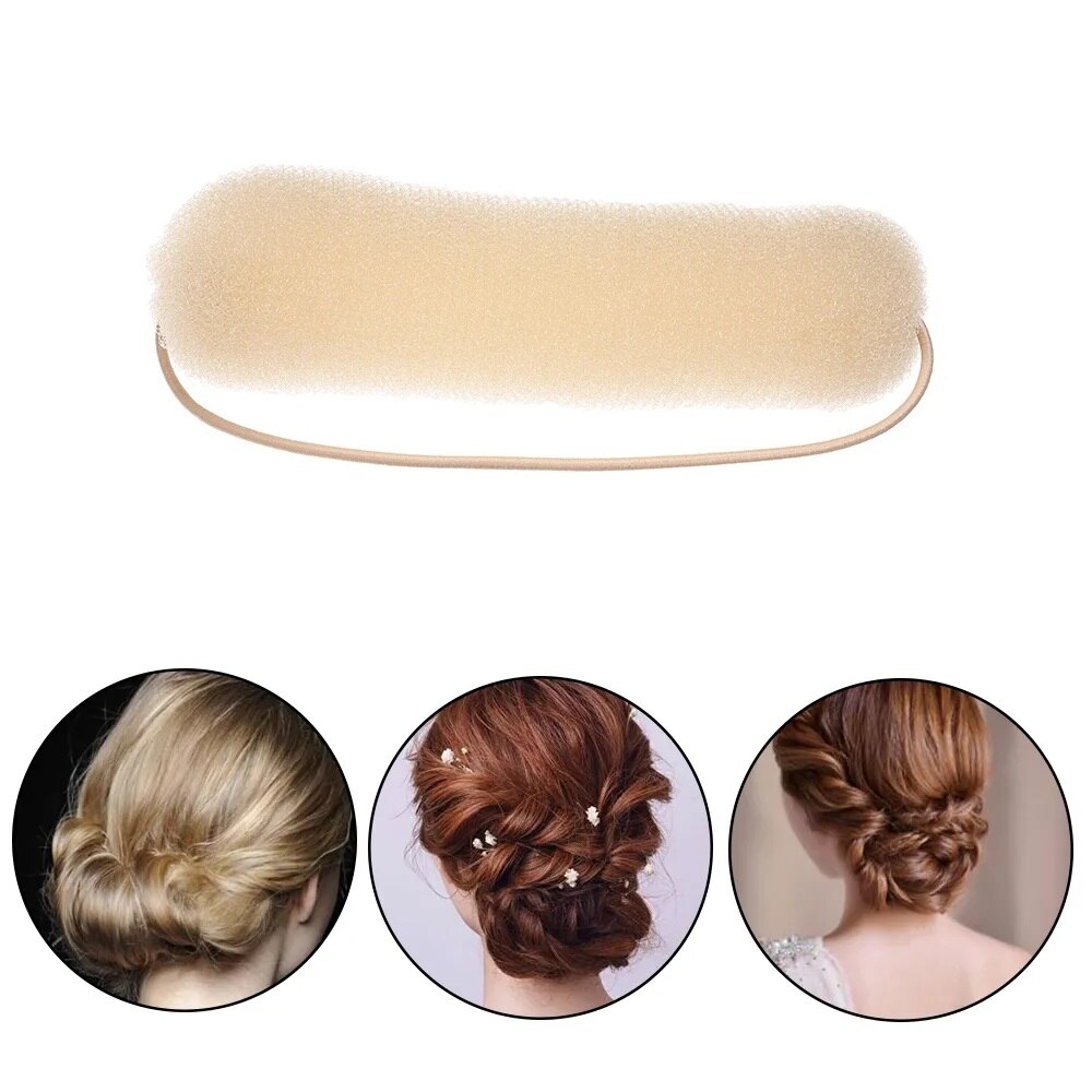 Burete coc cu elastic Sela, blond - eMAG.ro