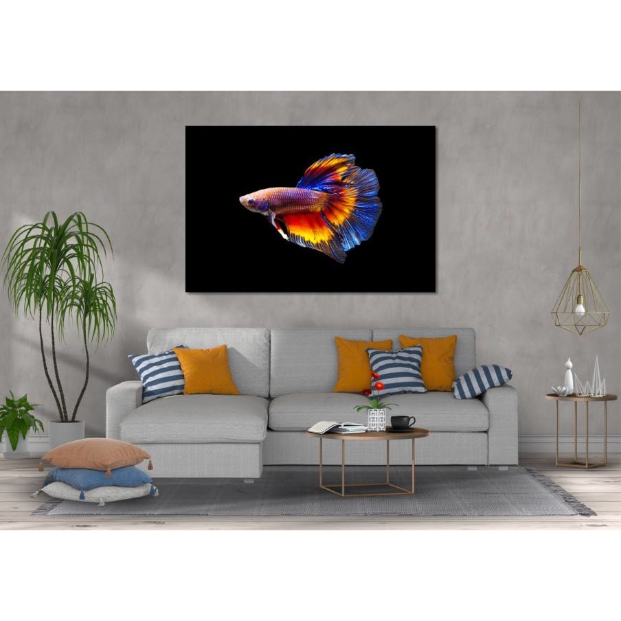 Sticker - Peste Beta Colorat, 130x90 cm - eMAG.ro