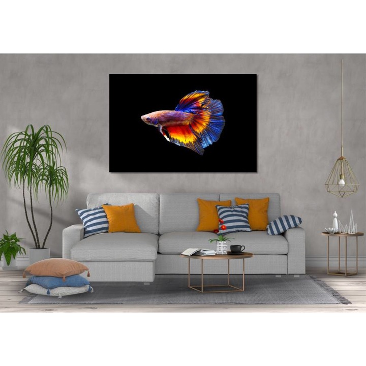 Sticker - Peste Beta Colorat, 75x115 cm - eMAG.ro