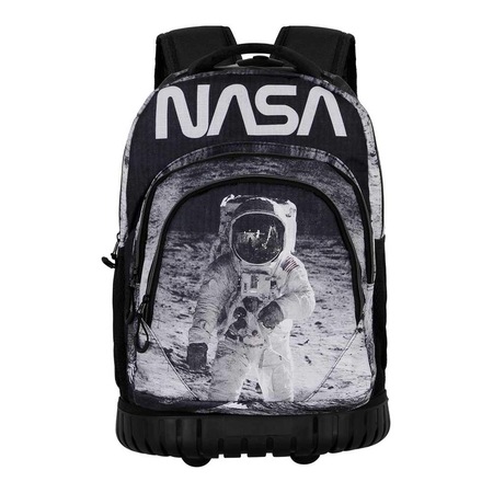 Troler NASA Astronaut, Negru/Alb 47 x 32 x 27 cm - eMAG.ro