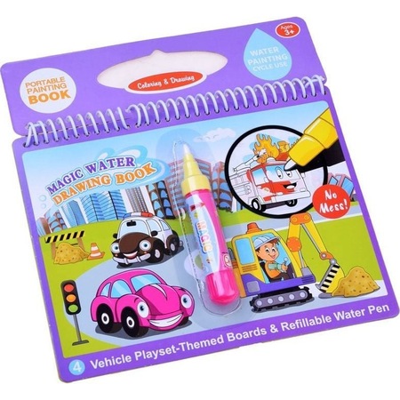 Carte de colorat pe apa, Jokomisiada, cu marker - eMAG.ro