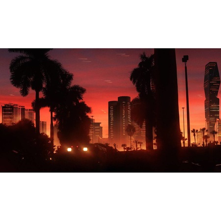 Sticker - Apus In Miami, 70x105 cm - eMAG.ro