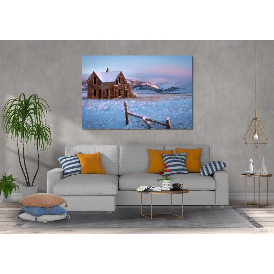 Sticker - Cabana La Munte, 70x105 cm - eMAG.ro