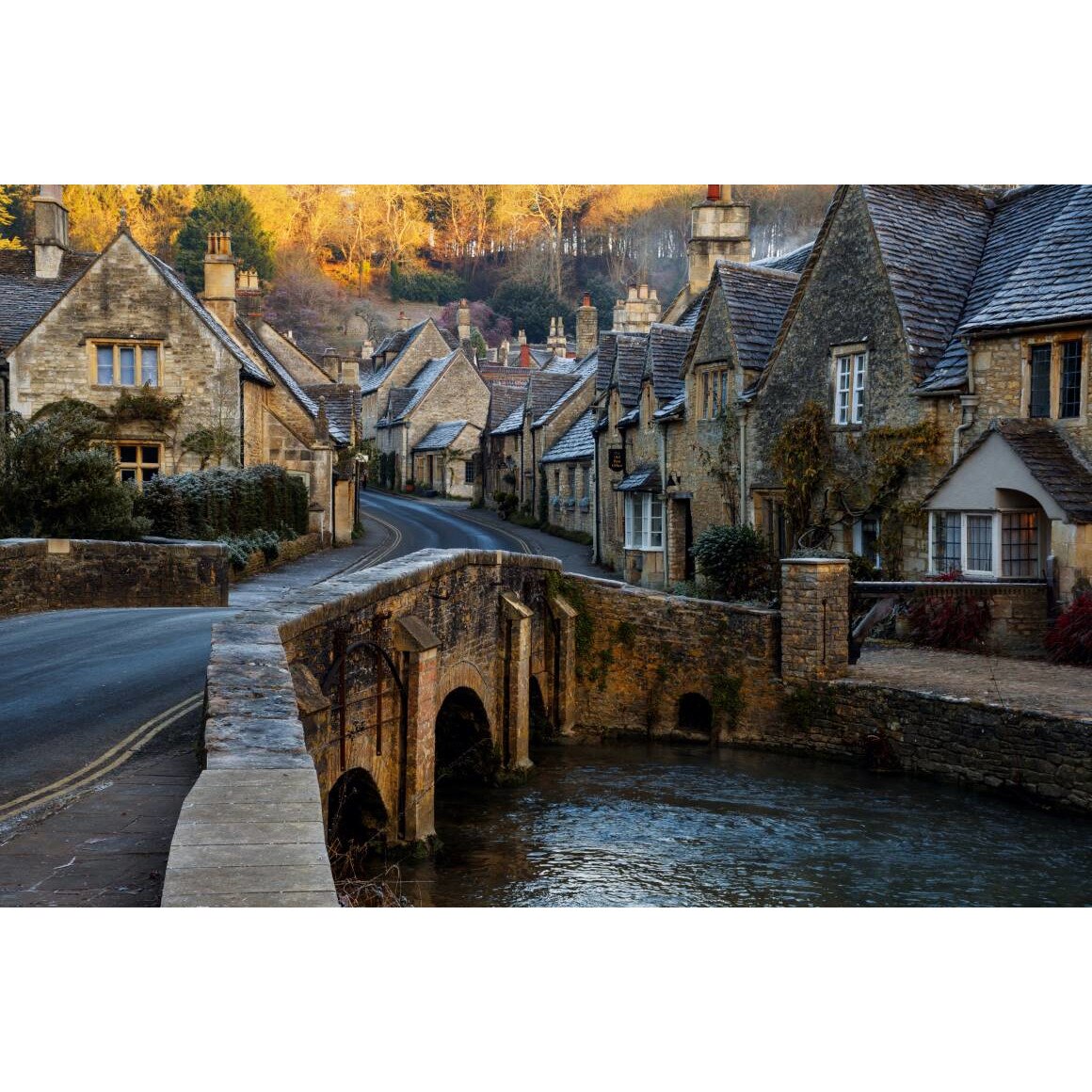 Sticker - Castelul Combe, 85x125 cm - eMAG.ro