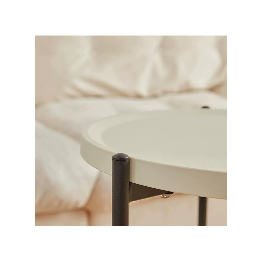 Masa laterala pentru living, mobila cu roti, raft de depozitare pe ...