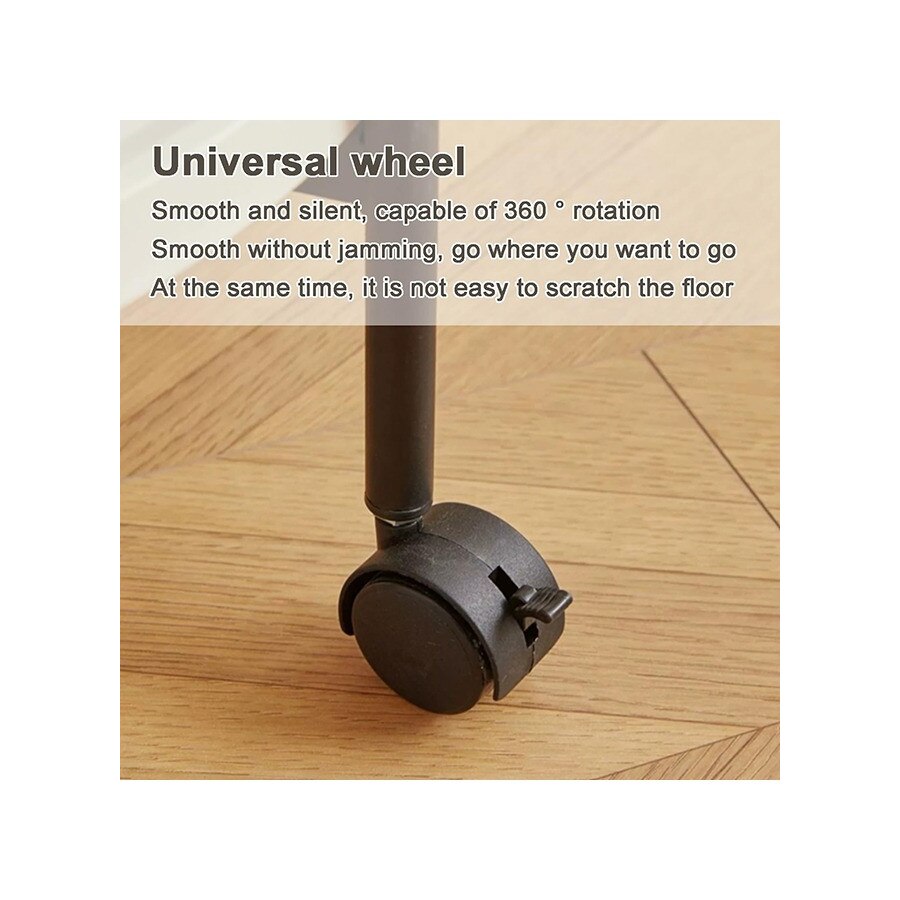 Masa laterala pentru living, mobila cu roti, raft de depozitare pe ...