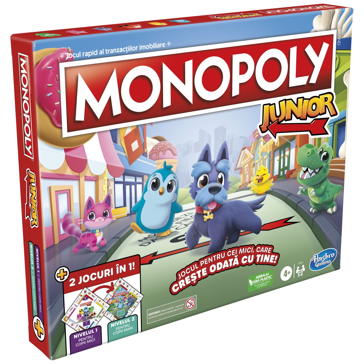 Joc Monopoly Junior 2 in 1 - eMAG.ro