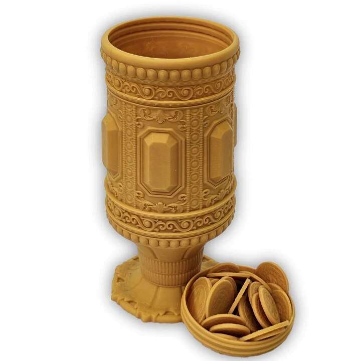 Halba Mitica Mini, Mini Suport de Bautura, Treasure, galben - eMAG.ro