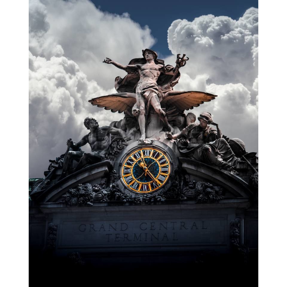 Sticker - Grand Central Terminal, 85x125 cm - eMAG.ro