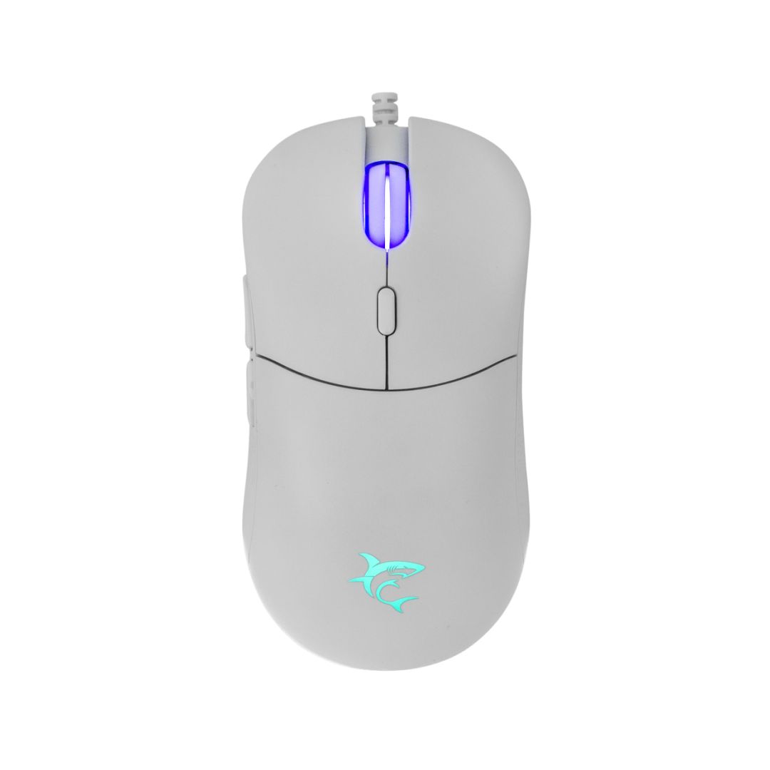 Mouse gaming, White Shark, 7200 dpi, Alb - eMAG.ro