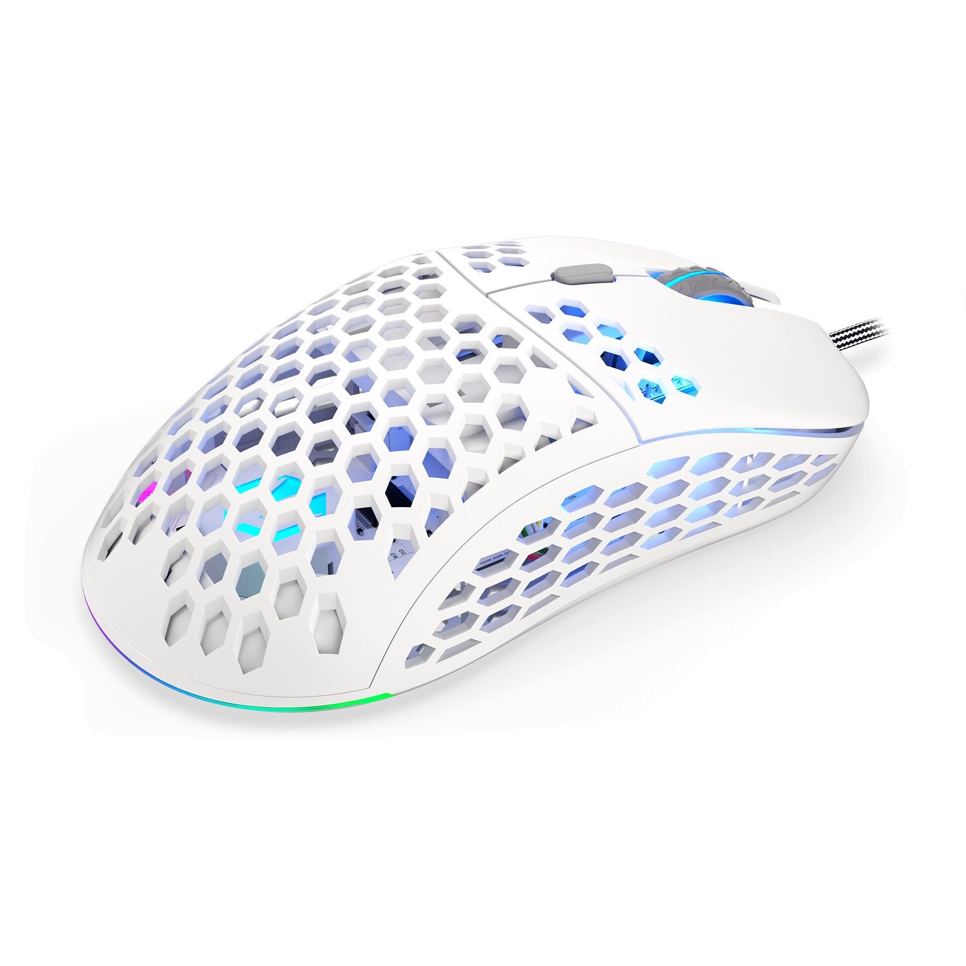 Mouse gaming cu fir, Endorfy, USB, 19000 dpi, Alb - eMAG.ro