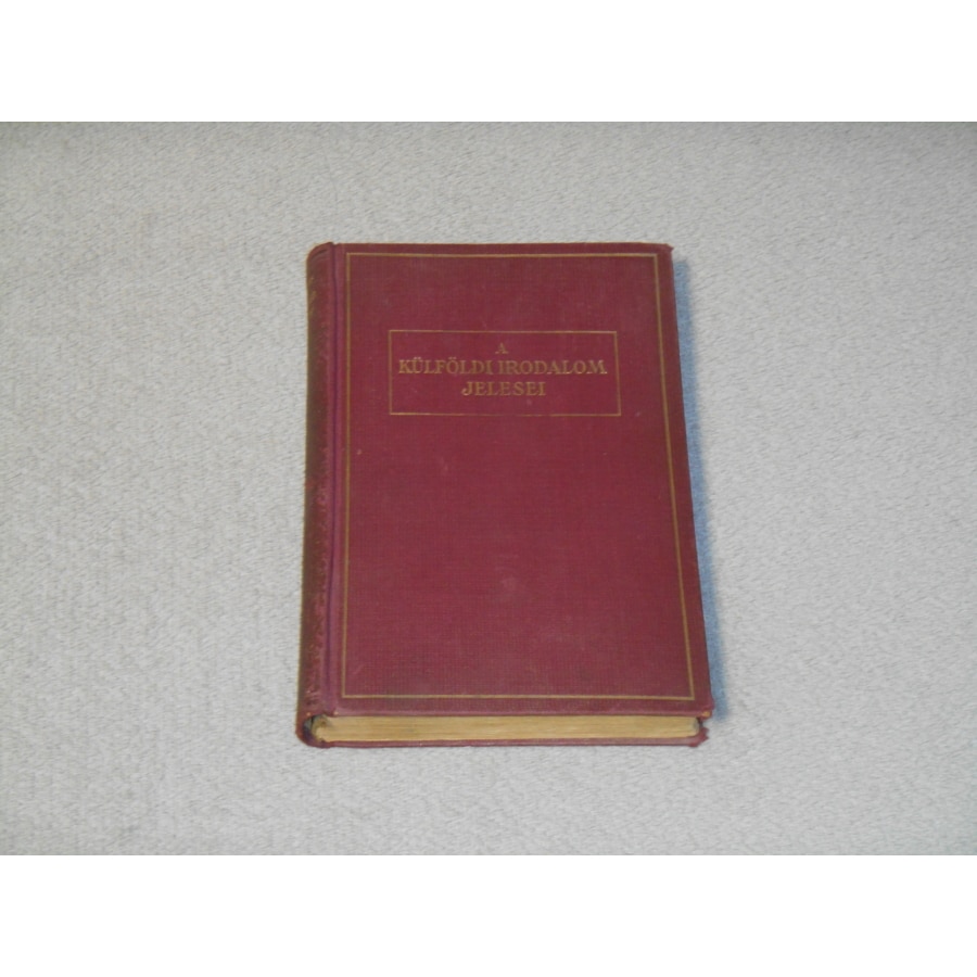 E. Temple Thurston - Szomorú regény (A külföldi irodalom jelesei sorozat, Singer és Wolfner ...