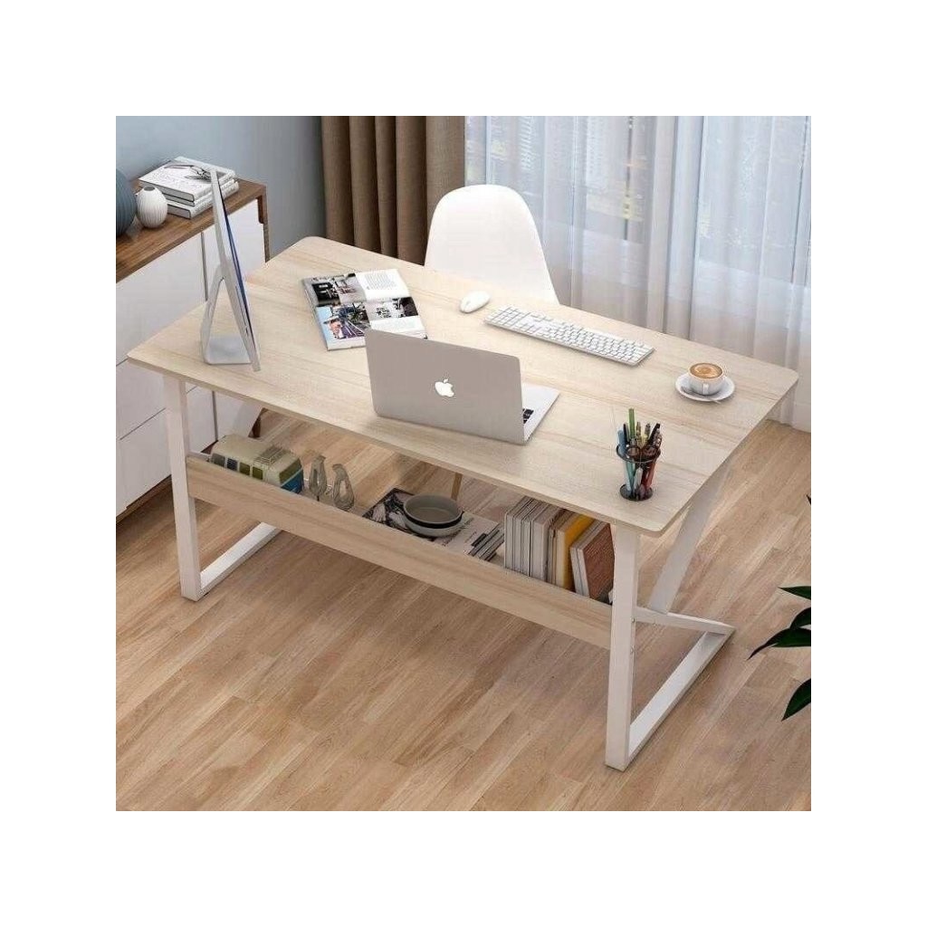 Birou pentru computer, laptop, 80x40x72 cm, stejar natur - eMAG.ro