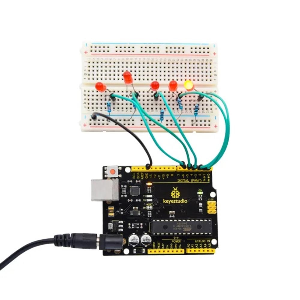 Placa Dezvoltare ATmega328P-PU, Keyestudio, Uno V4.0, Compatibila cu ...