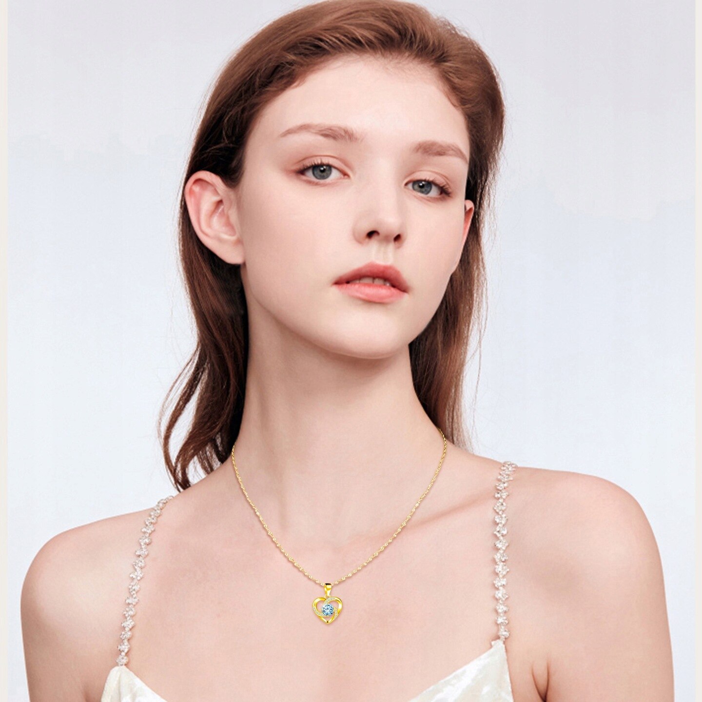 Colier Inima Din Argint 925 Placat Cu Aur, Mennica Bydgoska - eMAG.ro