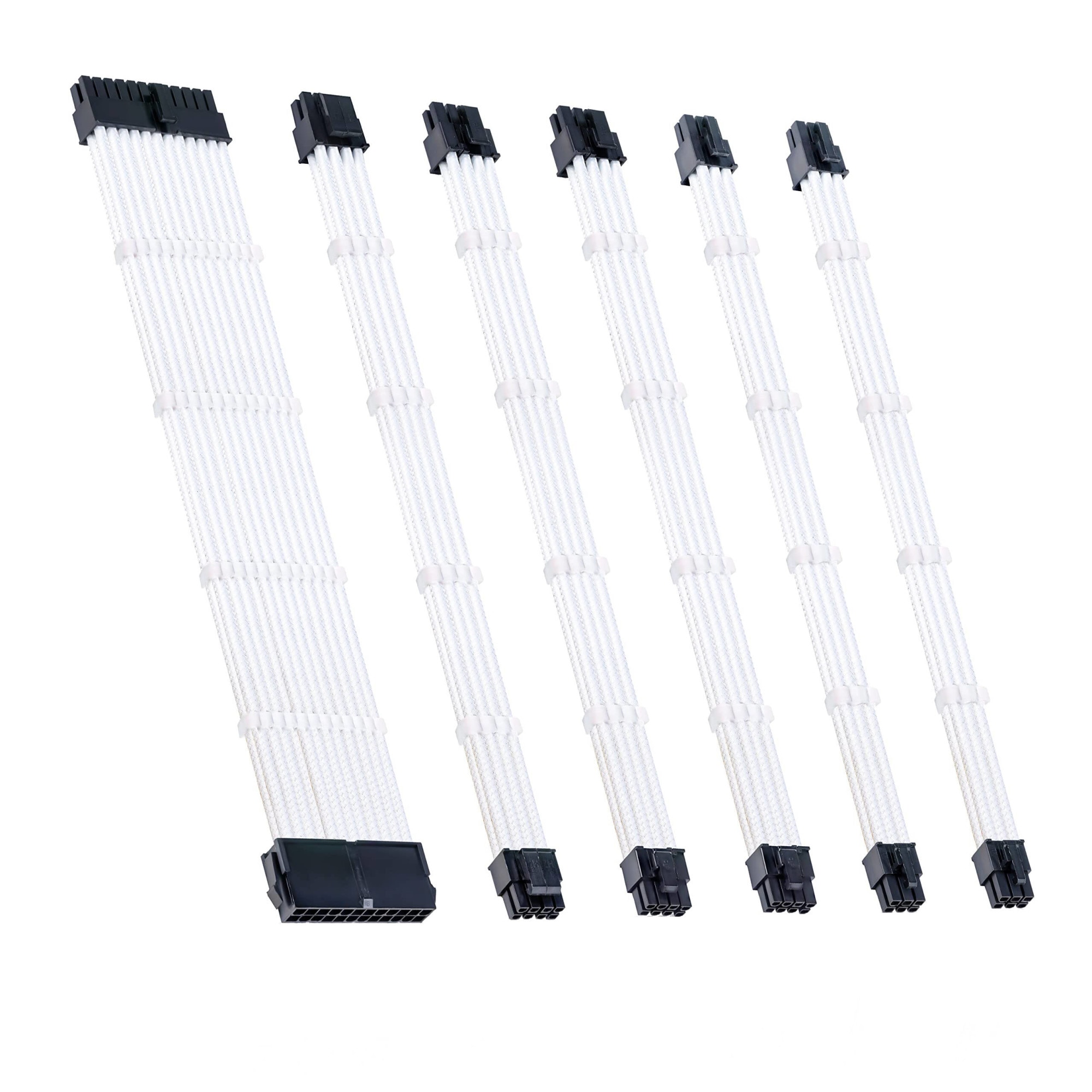 Set Prelungire Cabluri Sursa ATX, JESWO, Modding Sleeve, Kit Extender ...