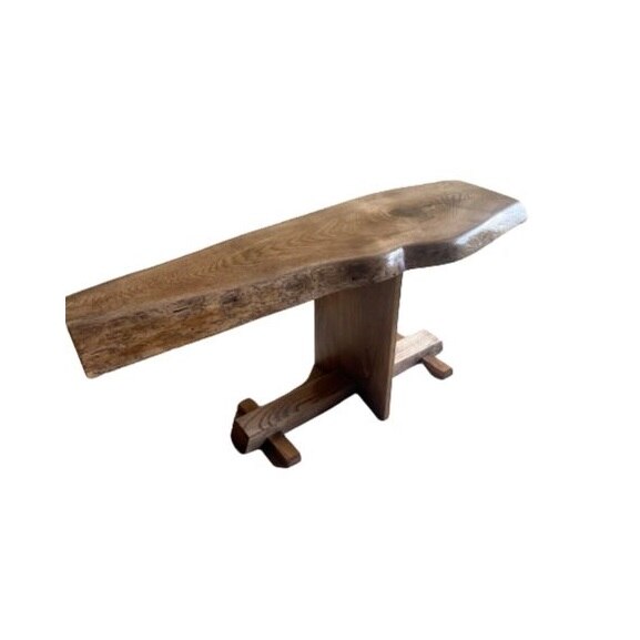 Masuta cafea din lemn masiv, 75 x 35 cm - eMAG.ro